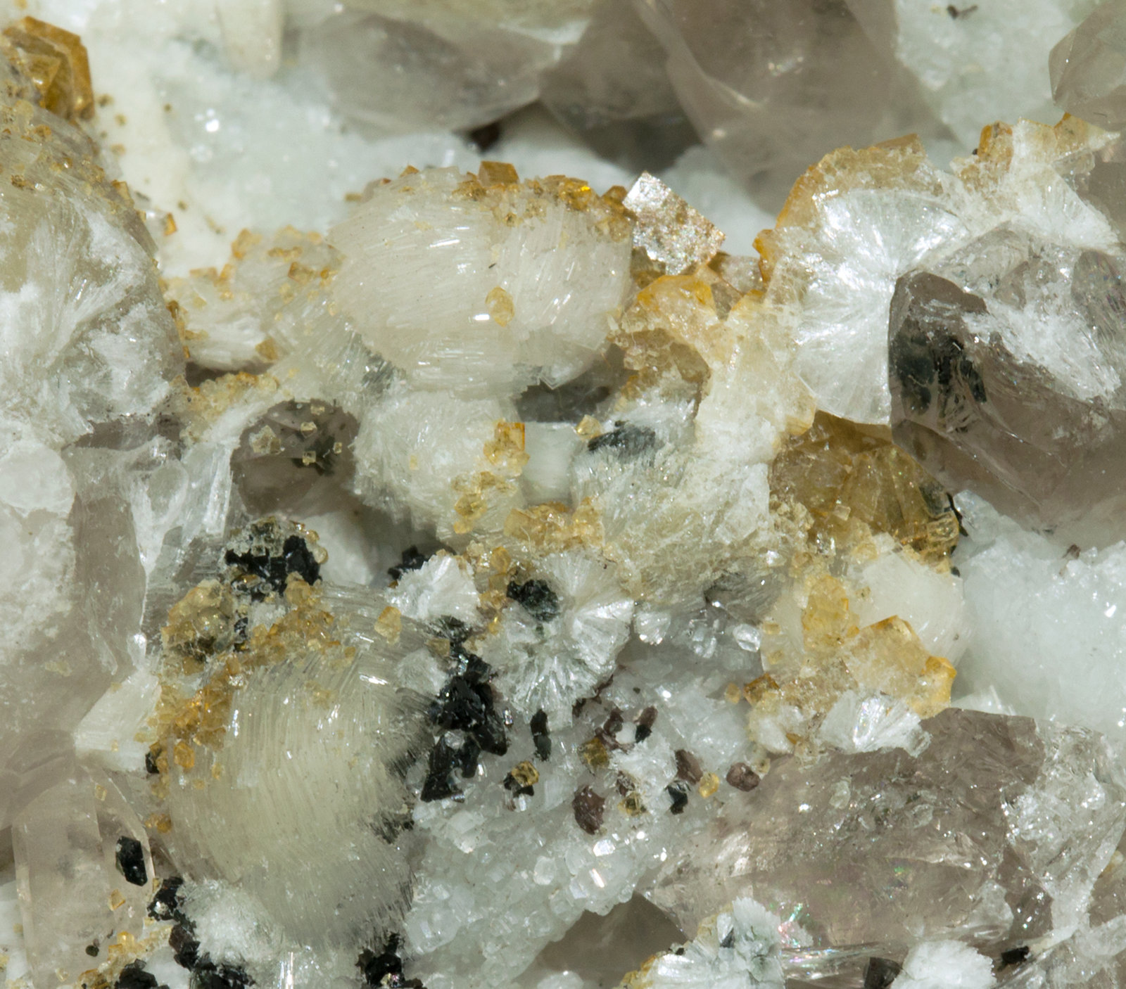 Bavenite with Chabazite, chlorite and Microcline - Venero I Quarry ...