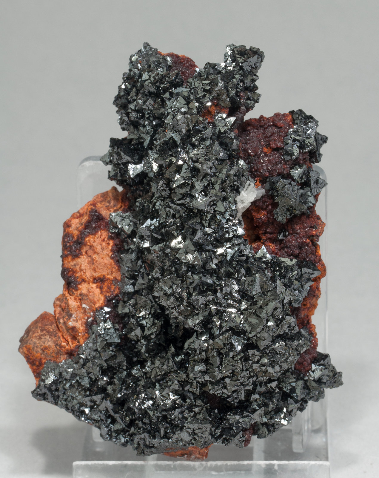 Hausmannita con Celestina - Mina N'Chwaning II, Zona minera N'Chwaning ...